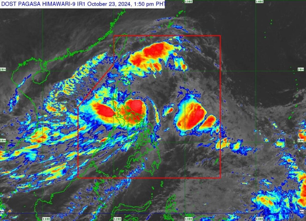 "Kristine' becomes a severe tropical storm, Signal No. 3 raised in ...